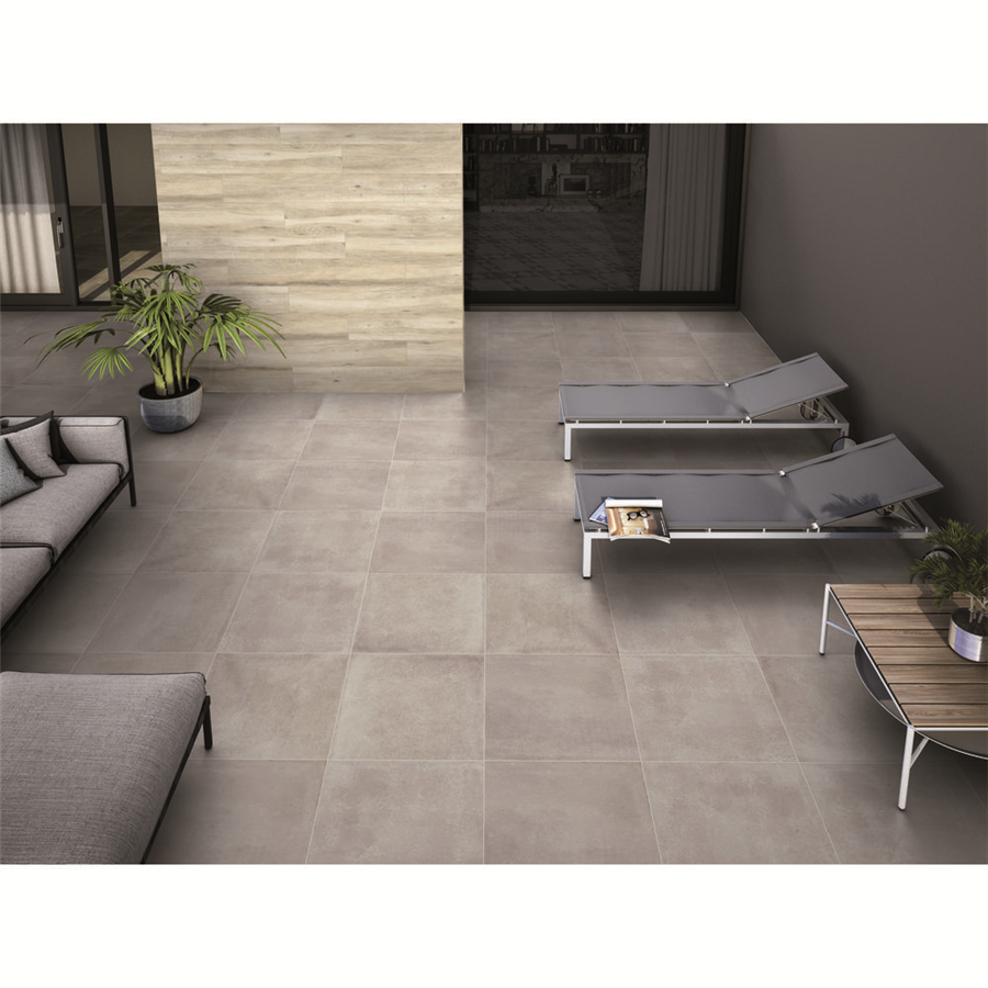 Porcelánico gris Groove 30x60