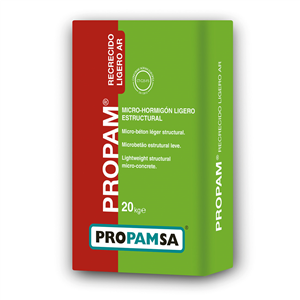 MICRO-HORMIGON PROPAM RECRECIDO LIGERO AR 20 KG